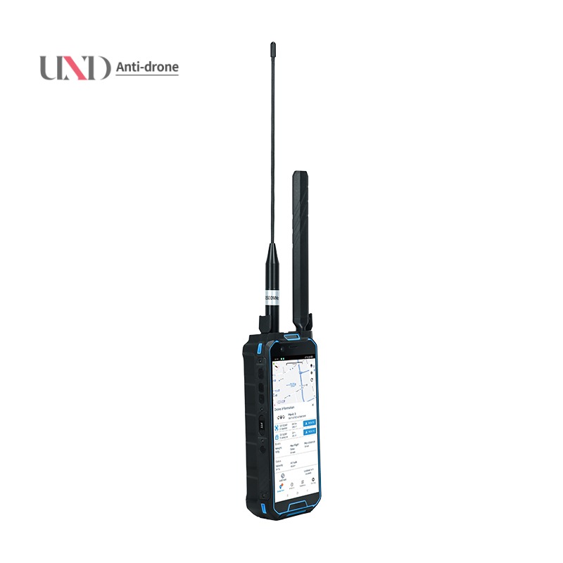 Handheld DJI FPV Drone Signal Detector - 1-2km Range, 100-6000MHz